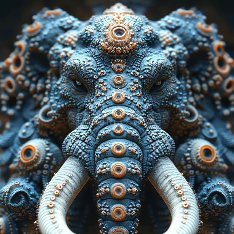 A Fantastical Octopachyderm, a Creature Resembling an Elephant with ...