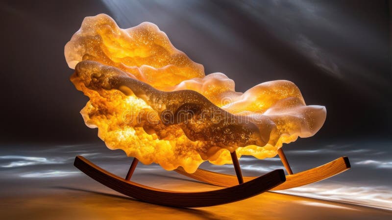 The Fantastical Rocking Chair is Crafted from Cascading Layers of ...
