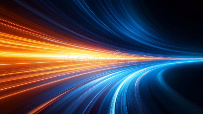 A Fantastical Sci-fi Concept of a Time Travel Light Tunnel in Space ...