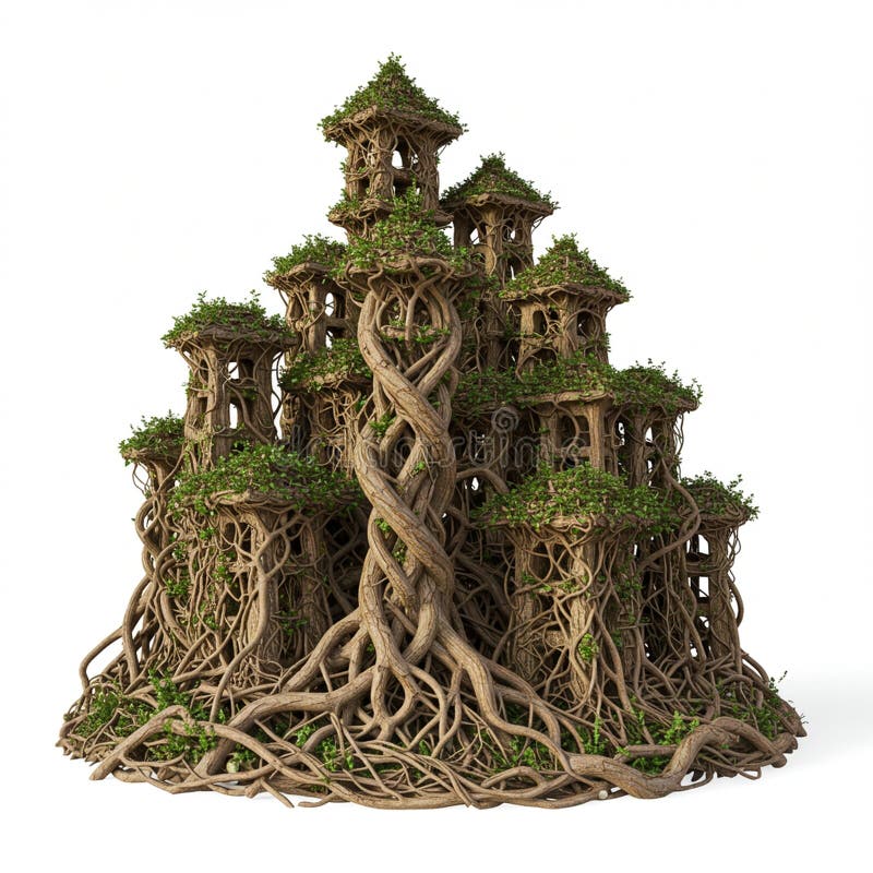 Complex Multi Tiered Formation Stock Illustrations – 2 Complex Multi ...