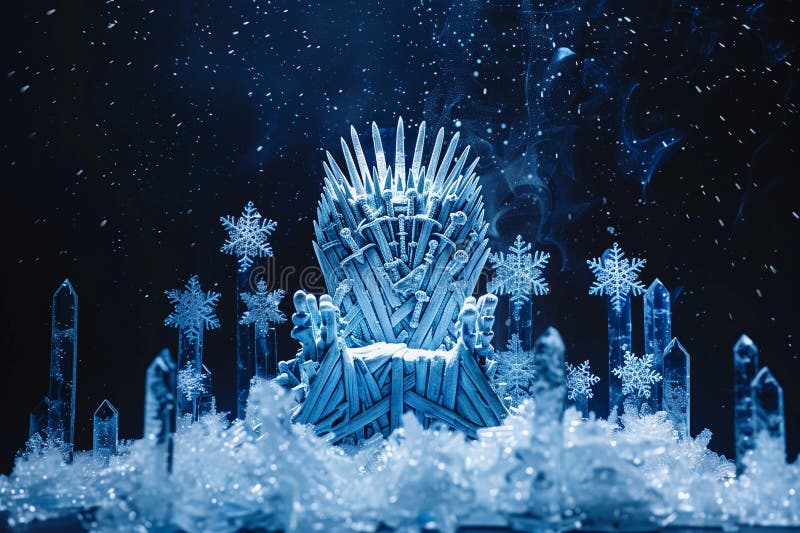 Fantastically Throne of Power of King or Queen in Throne Room Stock ...