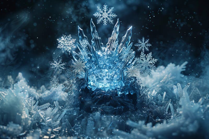 Fantastically Throne of Power of King or Queen in Throne Room Stock ...