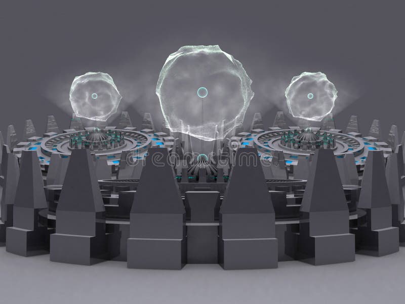 Fantasy Alien Unknown Futuristic Machine Picture. Image: 6677702