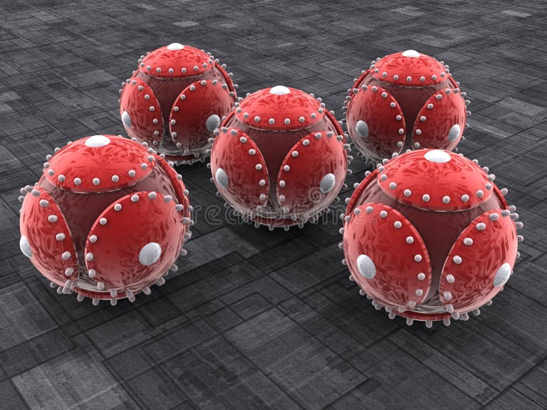 Fantasy Alien Unknown Futuristic Machines Stock Illustration ...