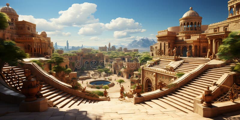 Fantasy Amphitheater Stock Illustrations – 63 Fantasy Amphitheater ...