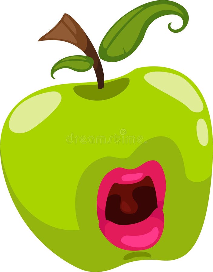 Fantasy apple vector stock vector. Illustration of artistic - 20845919