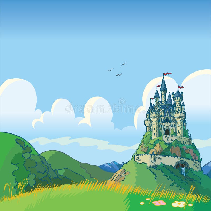 54+ Fantasy castle cartoon Free Stock Photos - StockFreeImages