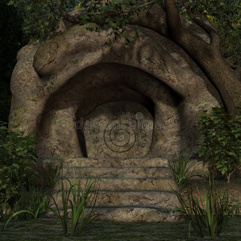 Summoning the Light stock illustration. Illustration of fantasy - 35118477