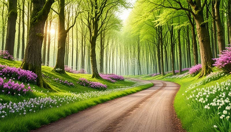 Spring Magic Forest Stock Illustrations – 14,126 Spring Magic Forest ...
