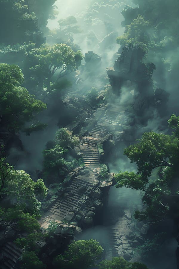 Fantasy Background with Vibrant Colors and Ethereal Atmosphere Vertical ...