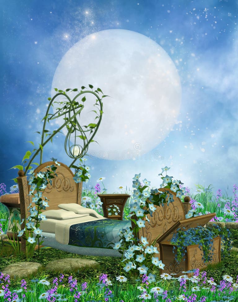 Bed Fantasy Moon Stock Illustrations – 2,774 Bed Fantasy Moon Stock ...