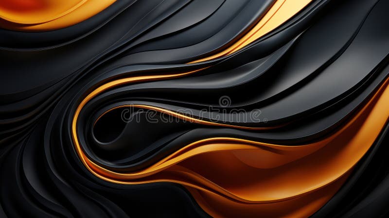 Fantasy Black and Gold Stucco Texture Stock Photo - Image of texture ...