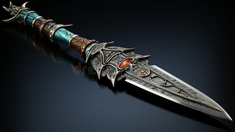 Fantasy Blade: Detailed and Realistic Spiked Weapon for Dungeon ... Fantasy Blade: Detailed and Realistic Spiked Weapon for Dungeon ...