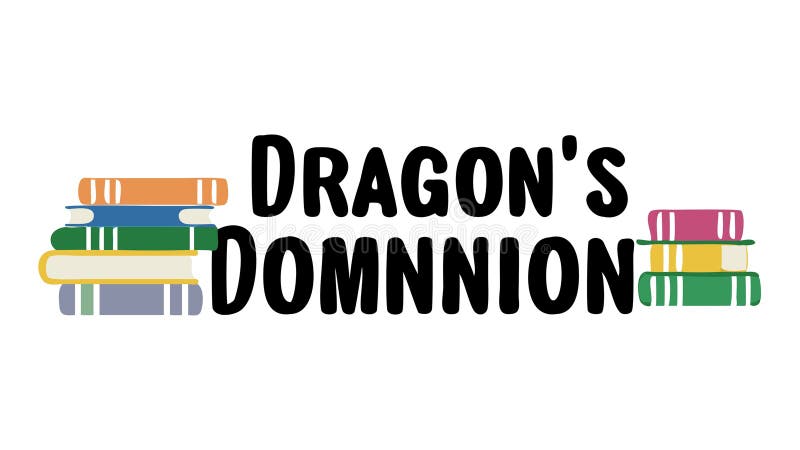 Fantasy Books, Dragon S Dominion Series, Vector Design Generative AI ...