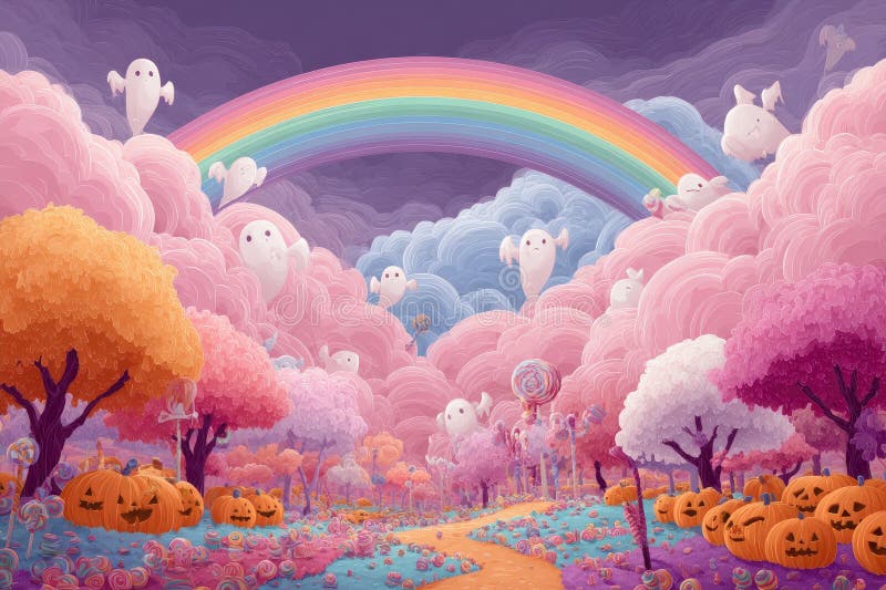 Skya Fantasy Candy Land Stock Illustrations – 4 Skya Fantasy Candy Land ...