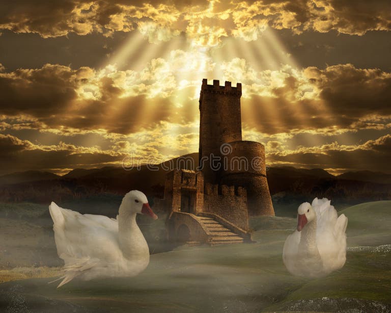 Golden Castle Palace Stock Illustrations – 3,259 Golden Castle Palace ...