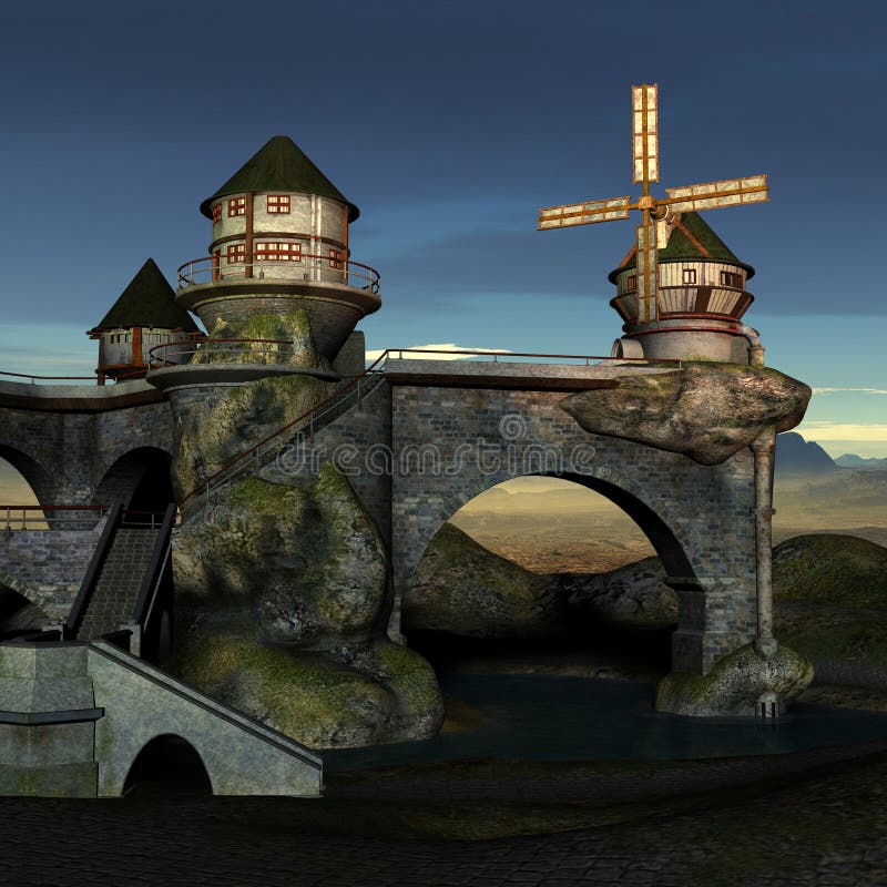 Fantasy vault 1 stock illustration. Illustration of vault - 13461405