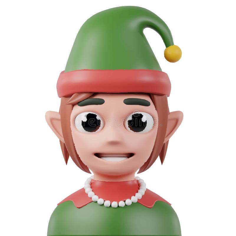 Fantasy Character 3d Icons Render Clipart Stock Illustration ...