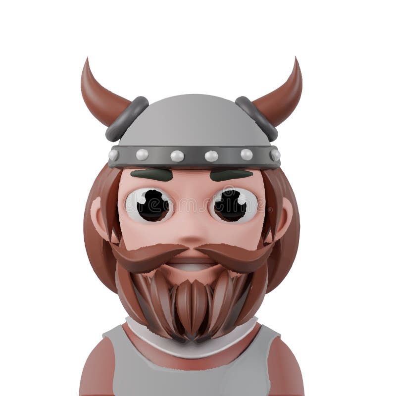 Fantasy Character 3d Icons Render Clipart Stock Illustration ...
