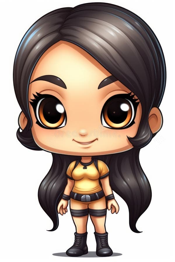 Fantasy Clipart Set Featuring a Cute Bee Girl on White Background ...