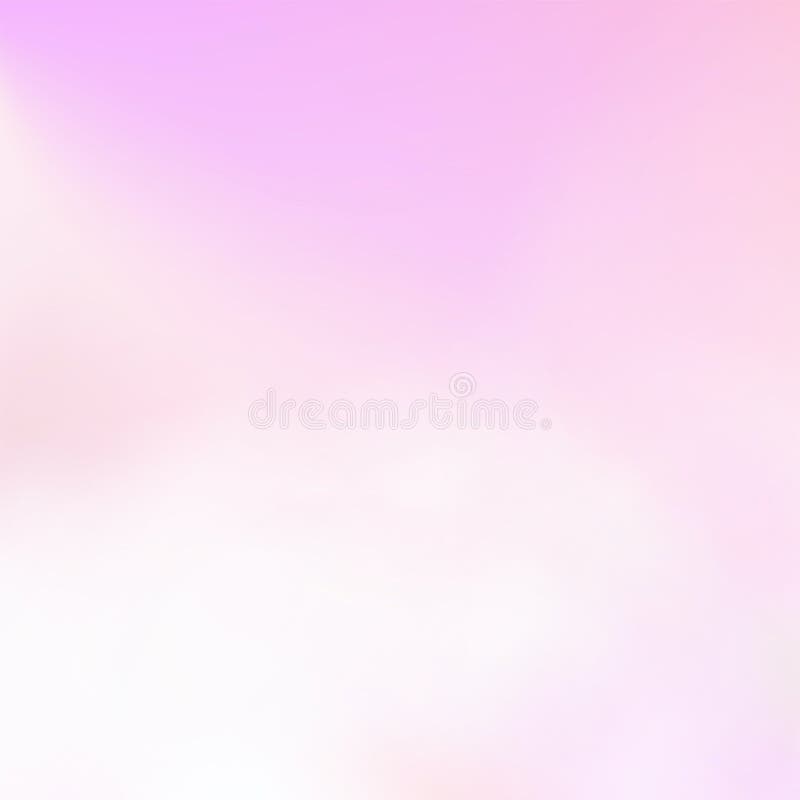 Fantasy Cloudy Sky with Soft Pink Tints. Unicorn Fantasy Wallpaper with ...