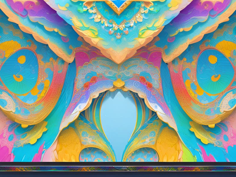 Fantasy Color Background Fantasy Color Background Layout and Shading ...