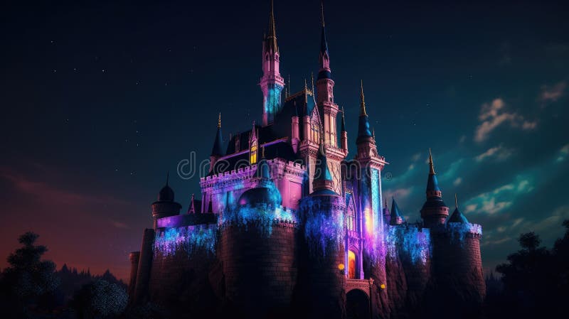 Enchanted Fortress Stock Illustrations – 434 Enchanted Fortress Stock ...