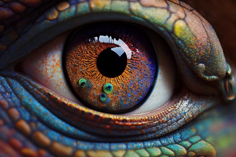 Fantasy Eye with Vibrant Amazing Colors Macro Close Up View. Eye Macro ... Fantasy Eye with Vibrant Amazing Colors Macro Close Up View. Eye Macro ...