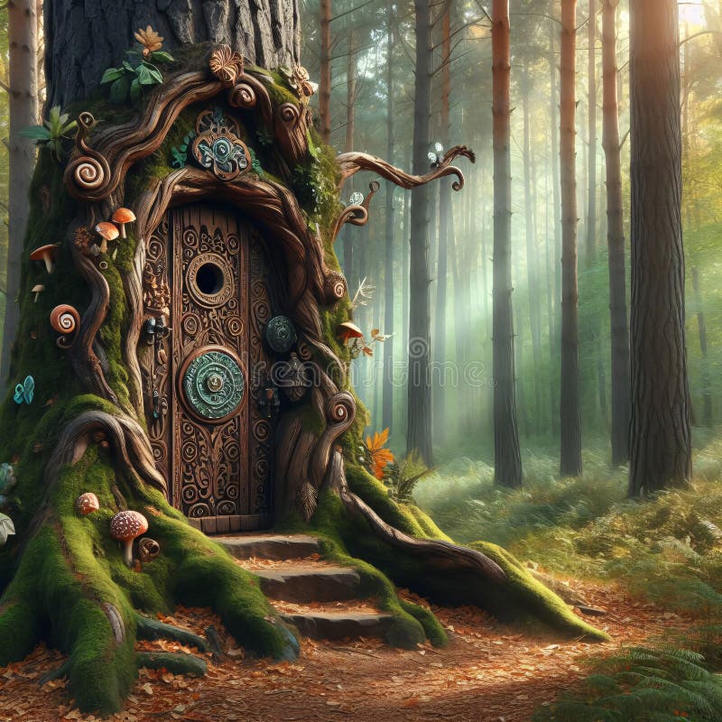 Fairy Tale Door Stock Illustrations 6 713 Fairy Tale Door Stock