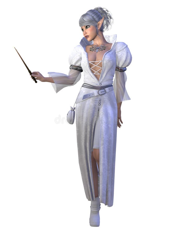 Fantasy fairytale figure stock illustration. Illustration of faerie ...