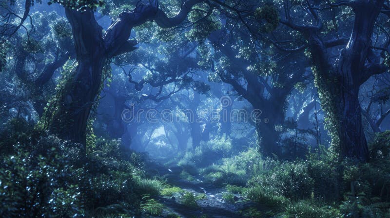 Fantasy Forest, a Mystical Twilight Forest Brimming with Ancient Magic ...