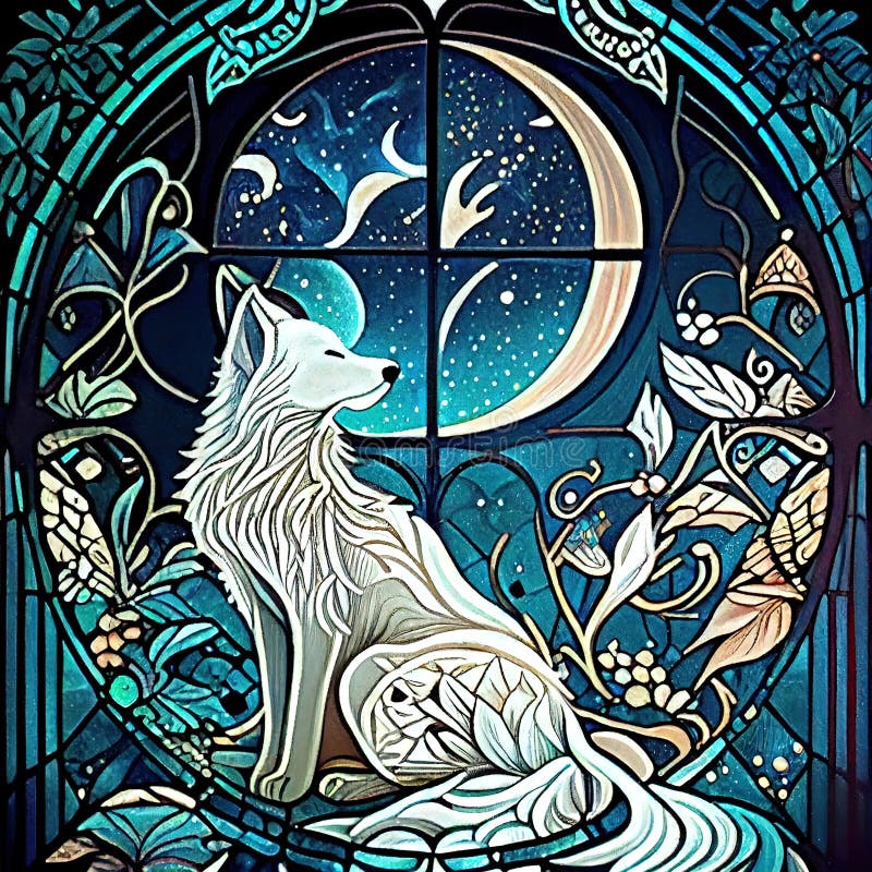 Fantasy Fox - Ai Generated stock illustration. Illustration of wild ...