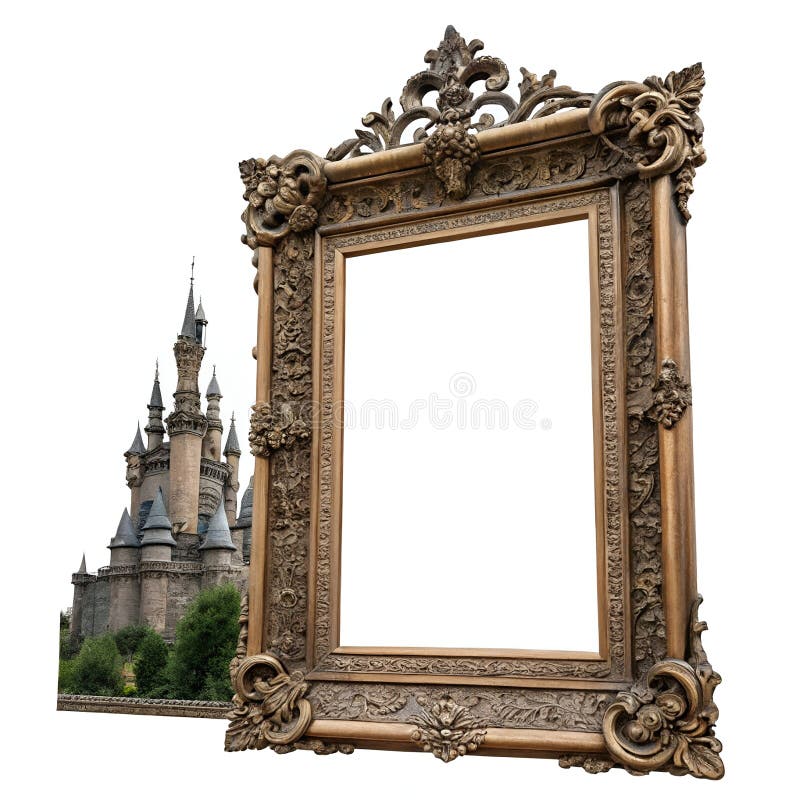 Fantasy Frame stock illustration. Illustration of imagination - 357286134