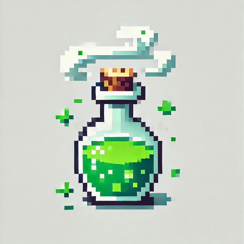 Fantasy Game Elixir stock illustration. Illustration of health - 360229170