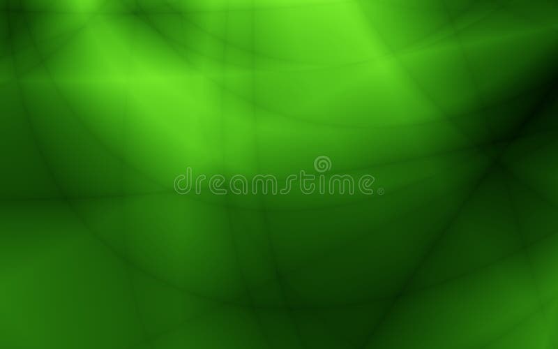Fantasy Green Pattern Abstract Ecology Design Stock Illustration ...
