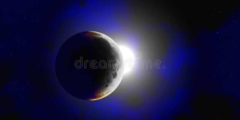 Behind Moon Sun Stock Illustrations – 233 Behind Moon Sun Stock ...