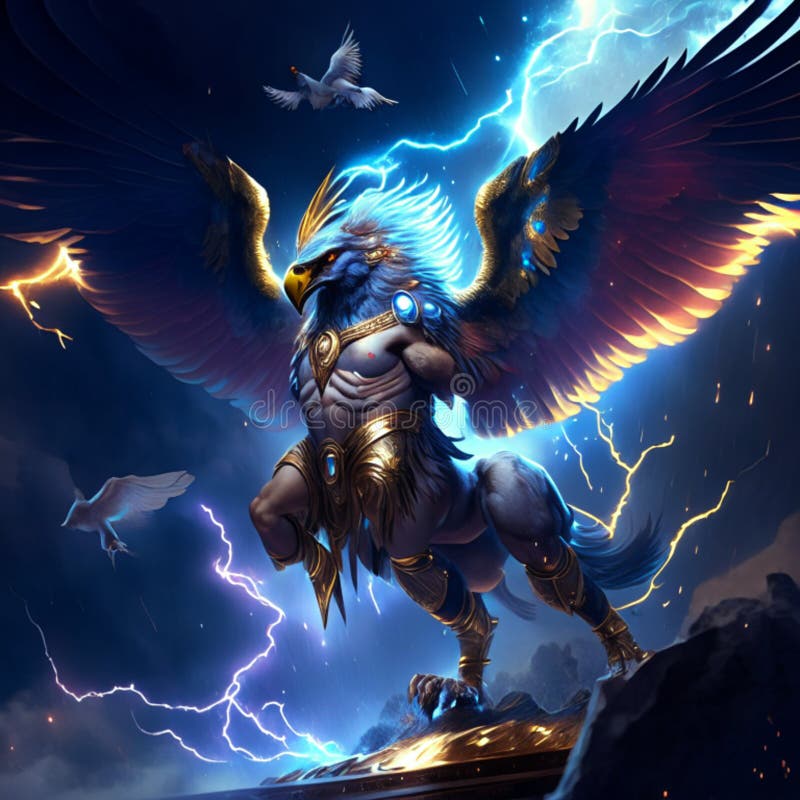 Fantasy Illustration of a Little Alien Creature with a Glowing Light ...