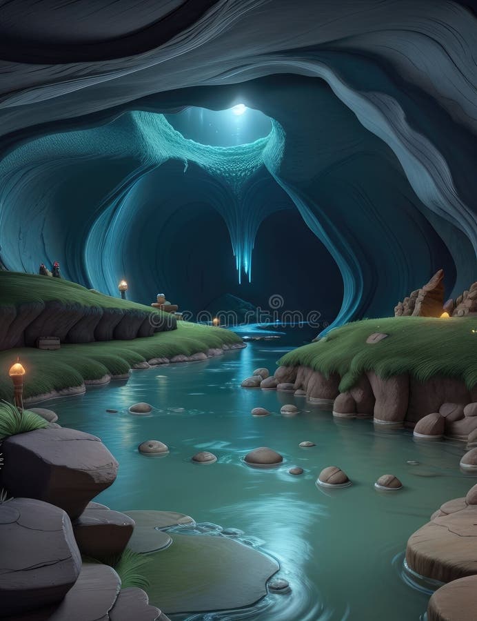 Jungle Cave 3d Stock Illustrations – 176 Jungle Cave 3d Stock ...