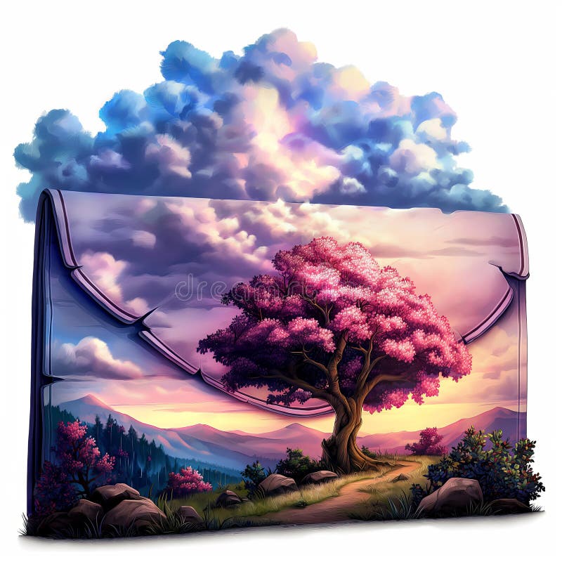 Magical Envelope Stock Illustrations – 2,112 Magical Envelope Stock ...