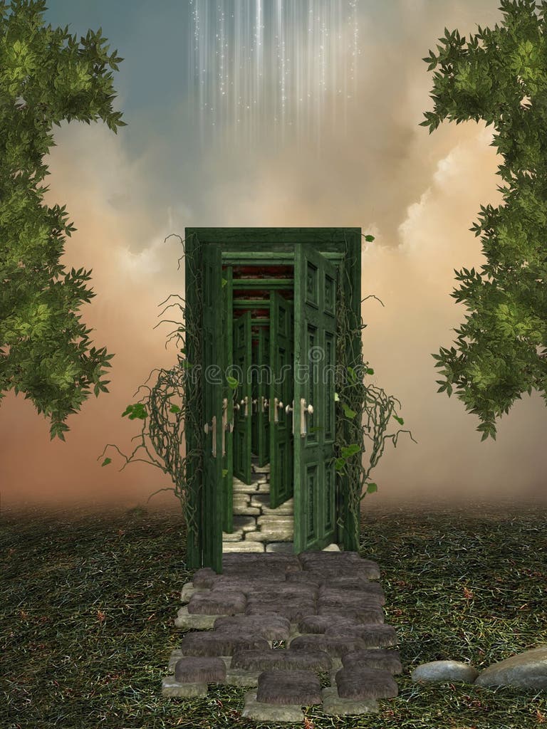 Magic Door Stock Illustrations – 17,862 Magic Door Stock Illustrations ...