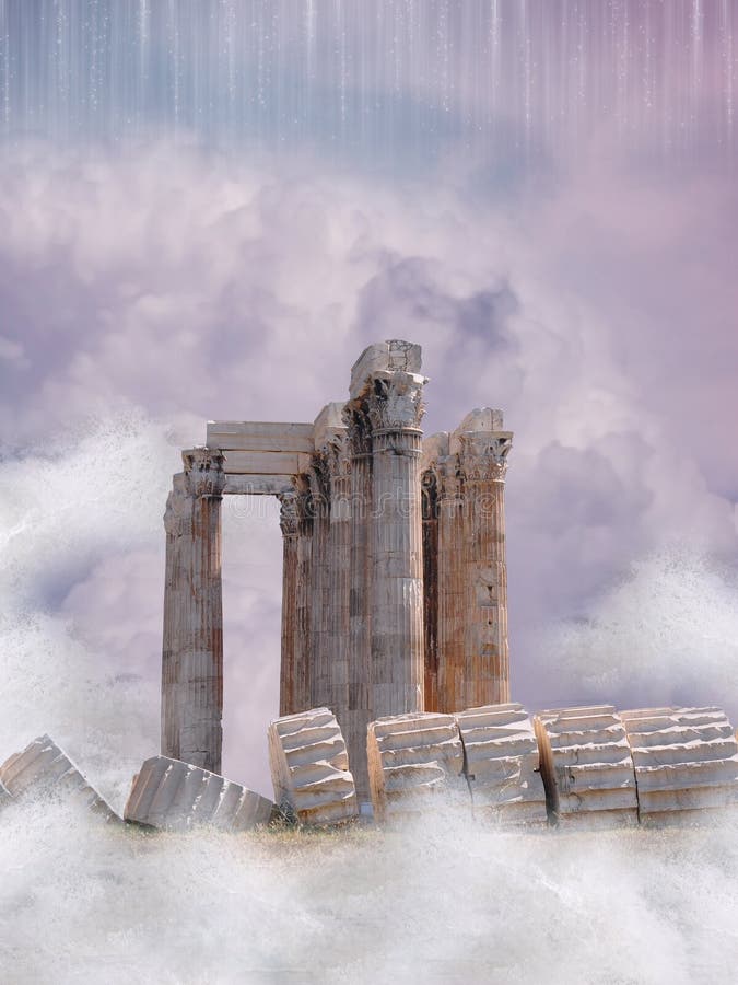 Fantasy structure stock illustration. Illustration of colored - 13427302