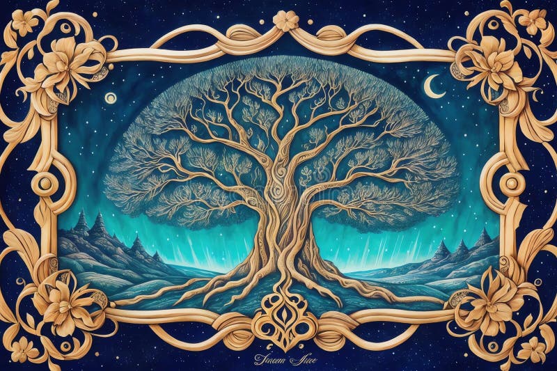 Tree Life Art Ai Stock Illustrations – 7,719 Tree Life Art Ai Stock ...