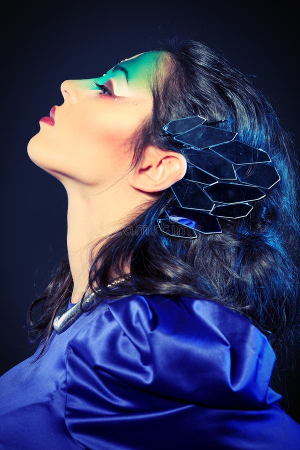 Fantasy woman stock photo. Image of bloodthirsty, demon - 27525788