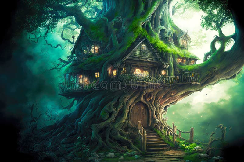 78+ Fantasy magical tree Free Stock Photos - StockFreeImages