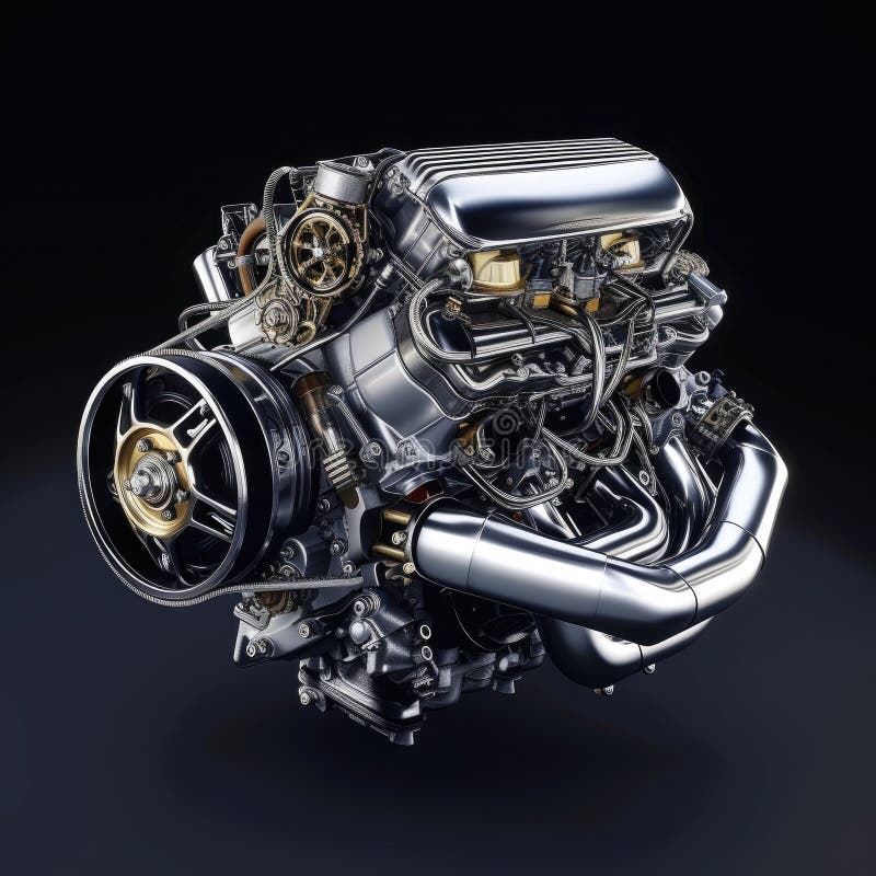 Fantasy Meticulous Auto Engine Disassembly: a Comprehensive Visual ...