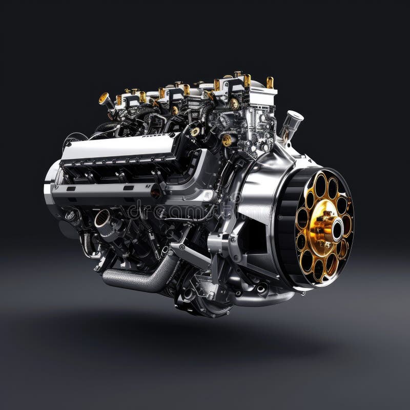 Fantasy Meticulous Auto Engine Disassembly: a Comprehensive Visual ...