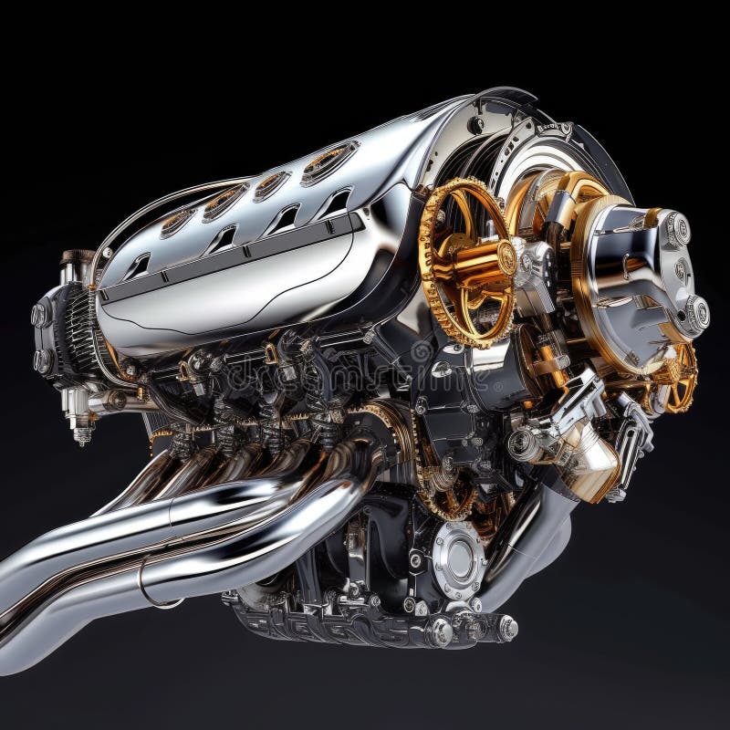 Fantasy Meticulous Auto Engine Disassembly: a Comprehensive Visual ...