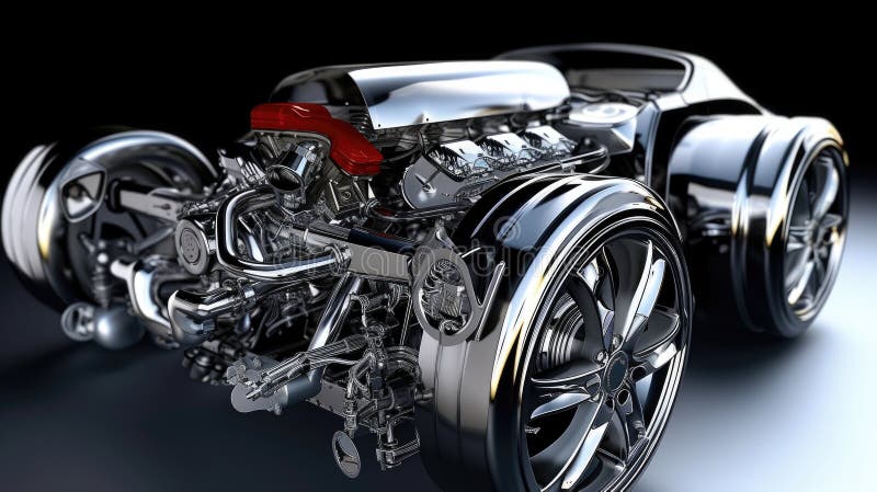 Fantasy Meticulous Auto Engine Disassembly: a Comprehensive Visual ...