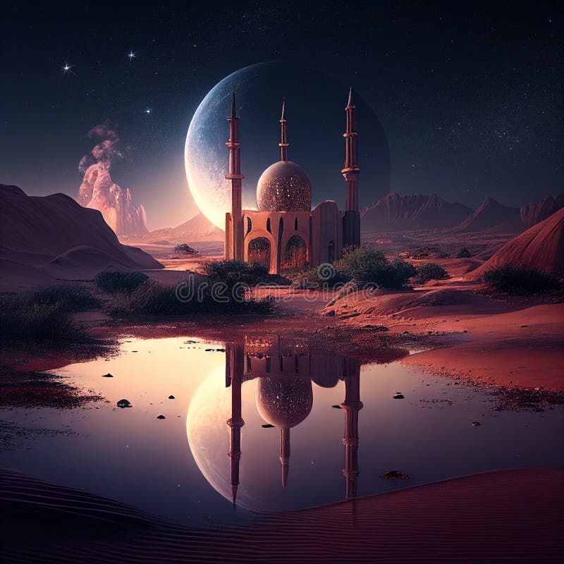 Fantasy Mosque Stock Illustrations – 2,301 Fantasy Mosque Stock ...