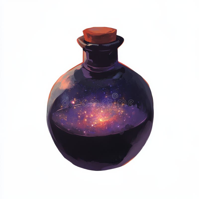 Fantasy and Mystery are Represented by this Magical Potion Bottle with ...